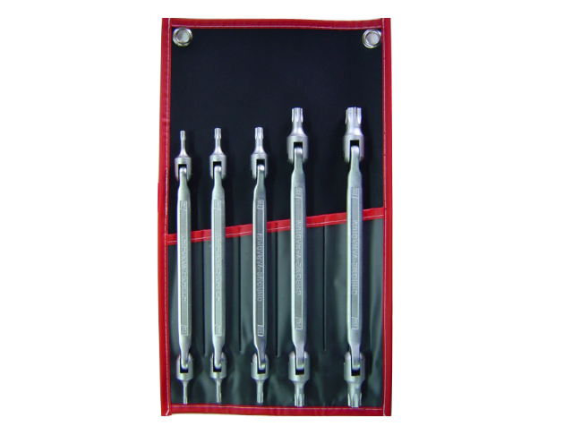 5 PCS TORX DOUBLE SOCKET WRENCH | Hinode Tools